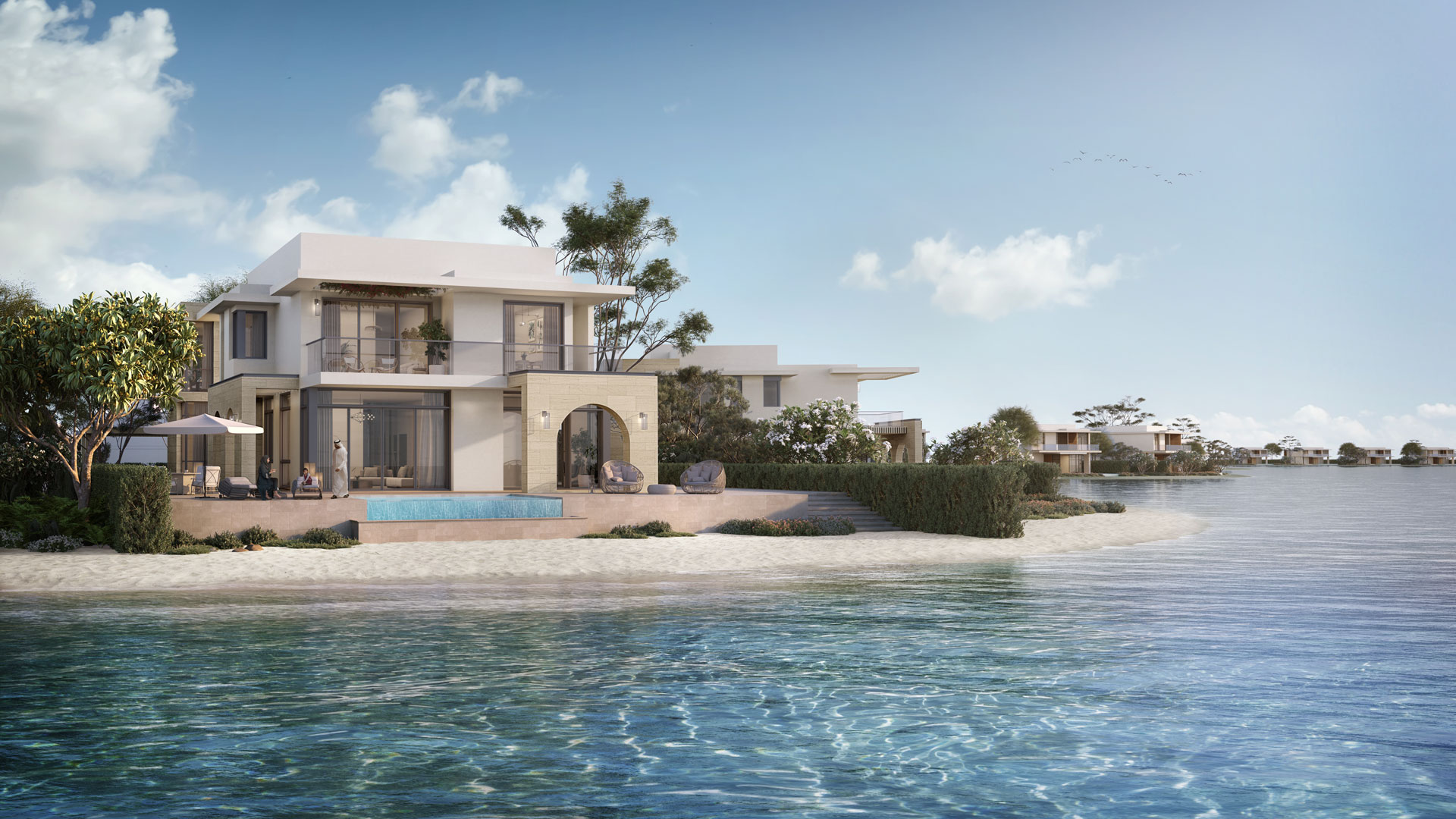 Buy a Luxury Beach Villa at Ramhan Island - Abu Dhabi